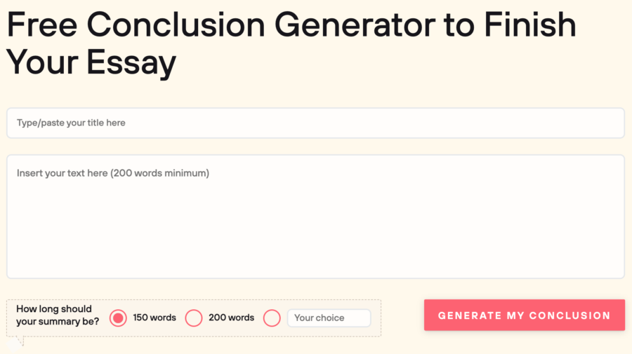 Best Conclusion Generator From Introduction - Free Online Tools (2026)