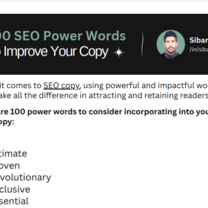 Free Daily SEO Tasks List